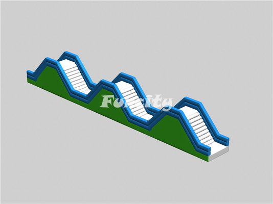 CE Approval Big Inflatable Sport Games , Inflatable Dry Slide For Climbing