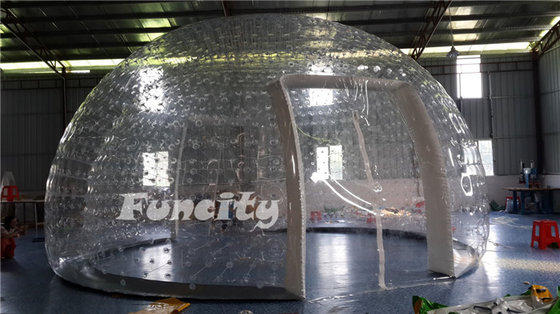 Custom Inflatable Dome Air Tent / Blow Up Camping Tent With CE Certificate Approved