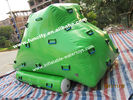 0.9MM Thickness PVC Tarpaulin Various Color Inflatable Rock Slider for Used in Water Park