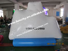 0.9MM PVC Tarpaulin White Color Inflatable Rock Slide for Summer Water Game and Water Sports
