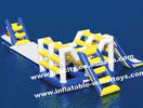 Portable Inflatable Water Toys  Custom Jungle Gym for Water Sports / Seaside