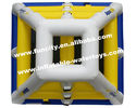 Portable Inflatable Water Toys  Custom Jungle Gym for Water Sports / Seaside
