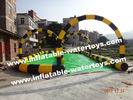 0.6mm PVC Tarpaulin Colorful Inflatable Zorb Track for Grassland Inflatable Sports Games