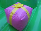 Durable 0.55mm PVC Tarpaulin Christmas Inflatable Fun City for Giant Amusement Games