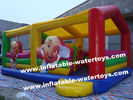 Fire-retardant and Waterproof  0.55mm PVC Tarpaulin Inflatable Fun City Playground for School Use
