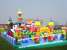 Animal World 0.55mm PVC Tarpaulin Kids Inflatable Fun City Amusement Park Disney Land