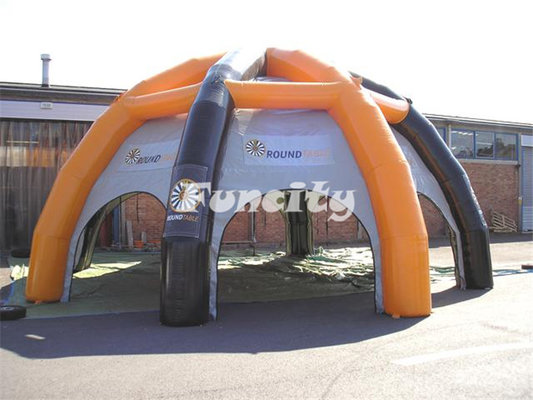 Large Airtight Sealed Inflatable Air Tent With Canopy / Repair Kits + Glue + Air Pump