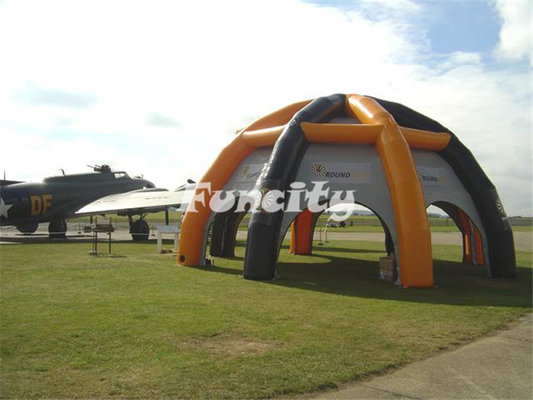 Large Airtight Sealed Inflatable Air Tent With Canopy / Repair Kits + Glue + Air Pump