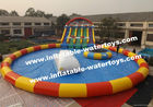 Amusement Inflatable Water Park , Giant Water Pool Water Slide Iceberg