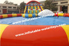 Amusement Inflatable Water Park , Giant Water Pool Water Slide Iceberg