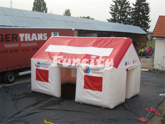 Customizable Logo Marquee Inflatable Family Tents In 5 Years Lifespan