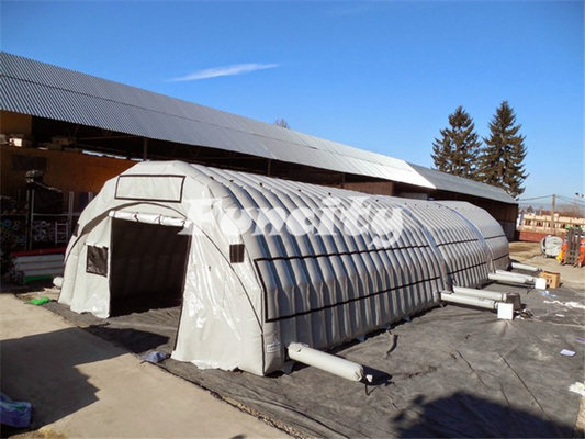 Long Size Sport Inflatable Marquee Canopy Tent With Blower Pipes , 20L*6W*3.3Hm