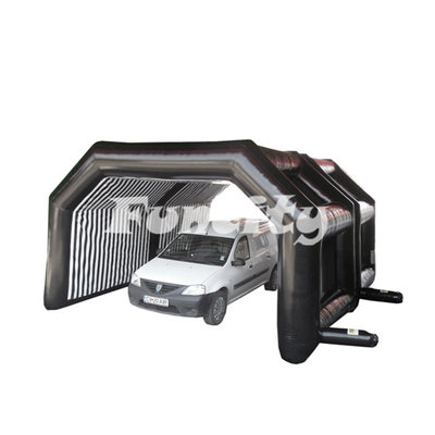 Outdoor Car Parking Inflatable Air Tent / inflatable Garage Tent In Anti - UV PVC Tarpaulin