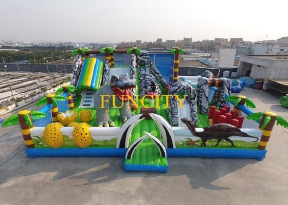 Fantastic Inflatable Obstacle Course Equipment With 0.55mm Pvc Tarpaulin