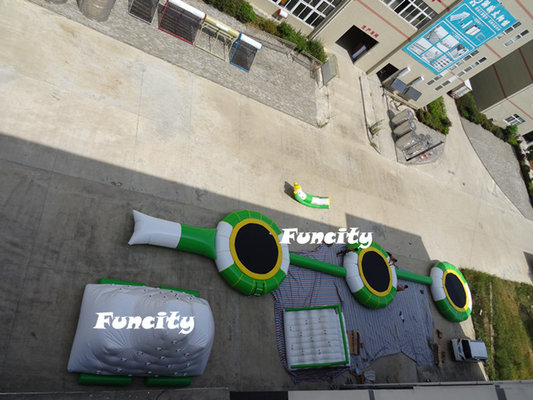 Adults Custom Inflatable Water Toys For Frame Pool Plato 0.9 MM PVC Tarpaulin
