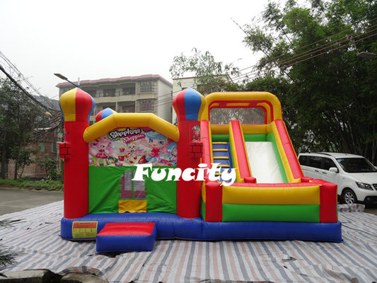 Outdoor Colorful Custom Theme Inflatable Bouncing Castle For Kids 6 L * 5 W * 4 M