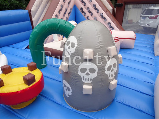 0.55mm PVC Tarpaulin Inflatable Jumping Castle Kids Outdoor Rainforest Run