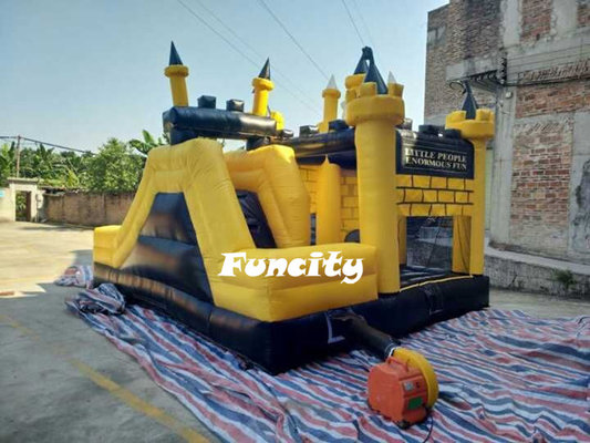 5 * 5 * 4.5 m Colorful Inflatable Combo Bouncers Jumping Castle With En 14960
