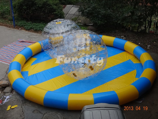 Colorful 0.6 Mm Pvc Tarpaulin Inflatable Water Pools Water Swimming Pools