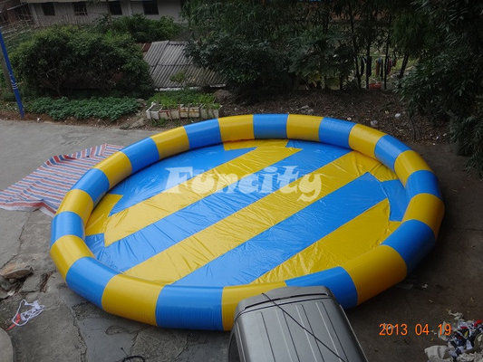 Colorful 0.6 Mm Pvc Tarpaulin Inflatable Water Pools Water Swimming Pools