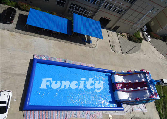 7 Years Life Span Big Inflatable Pool Water Park Equipment For Amusement Park