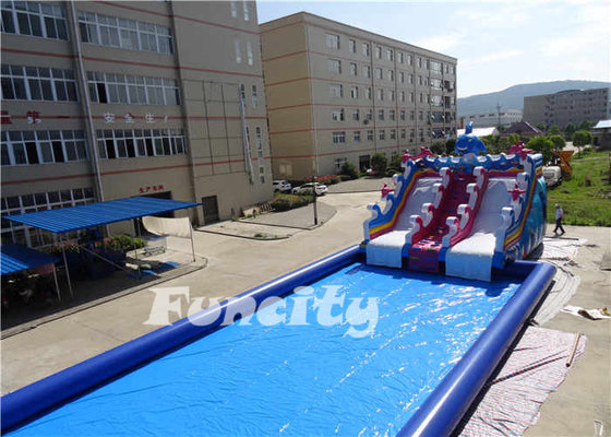 7 Years Life Span Big Inflatable Pool Water Park Equipment For Amusement Park