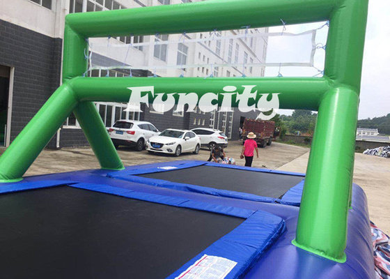 0.9MM PVC Tarpaulin Inflatable Sport Games Water Volleyball Court / Water Bossball