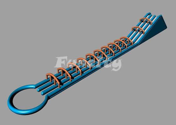 109 Meter Long Inflatable Dry Slide Customized Slip N Slide With 5 Years Lifespan