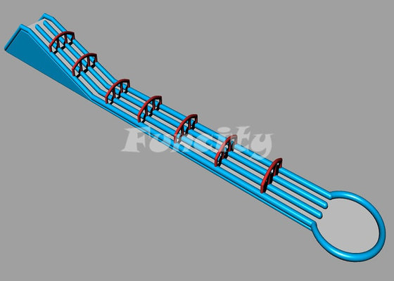 Longest Inflatable Slide The City 109m * 7m * 8m With 0.55 Mm Pvc Tarpaulin