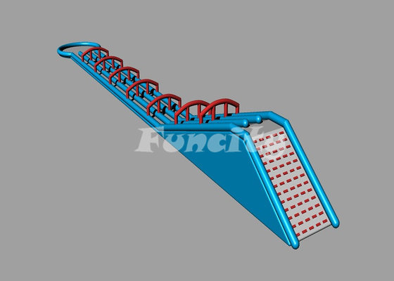 Longest Inflatable Slide The City 109m * 7m * 8m With 0.55 Mm Pvc Tarpaulin
