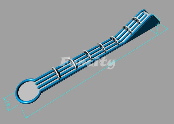 0.55mm PVC 1000 FT Inflatable Slip N Slide Inflatable Slide The City For Adults