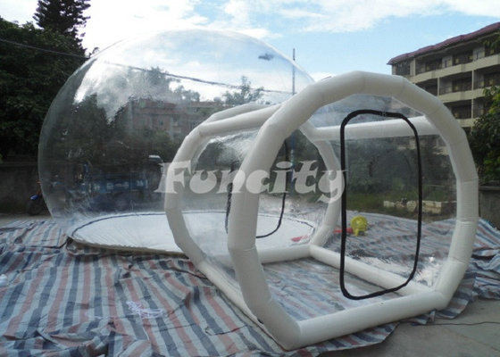 3-7M Outdoor Pvc Tarpaulin Inflatable Bubble Tent With CE/EN15649 Certificated
