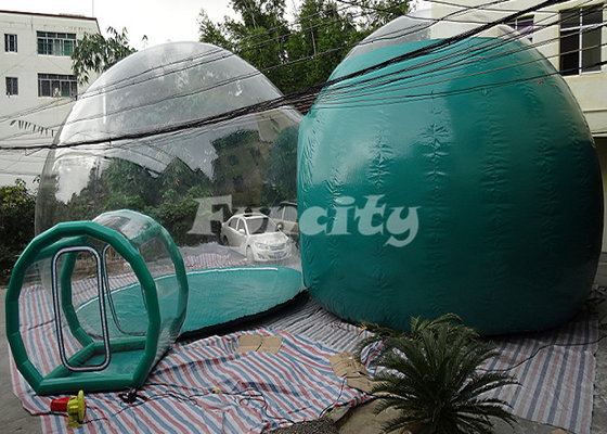EN15649 Certificated 4M Inflatable Bubble Tent With 0ne / Two Rooms