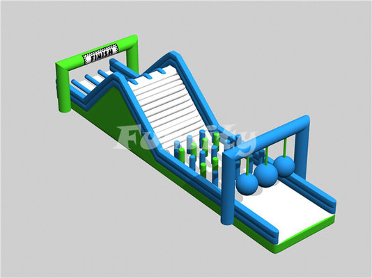 108L*22W*23H feet PVC Tarpaulin Insane Inflatable 5k Run , Boot Camp Inflatable Obstacle Course For Adults
