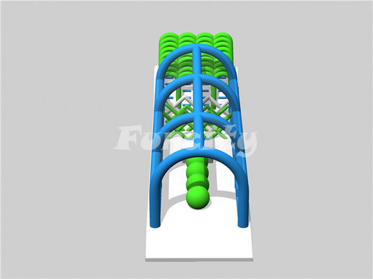 0.55mm PVC Tarpaulin Inflatable 5K Obstacle , Inflatable 5K Run Obstacle Course