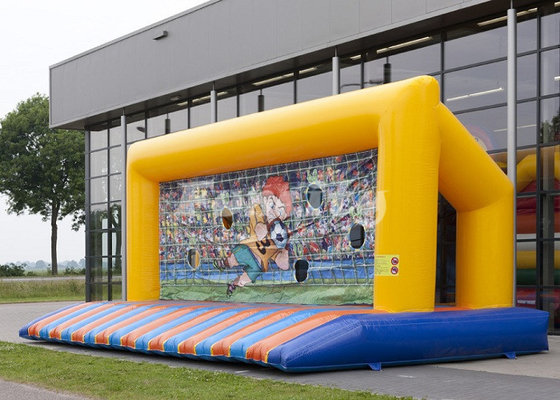 CE/EN15649 Customized Inflatable Football Goal With 5 Years Or Above Lifespan