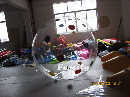 Clear Inflatable Human Sphere Inflatable Water Walking Ball 2M Diameter