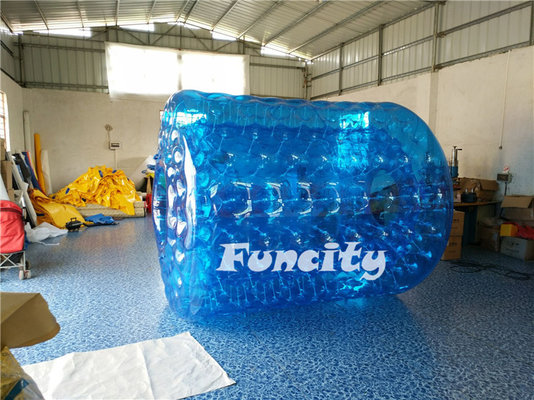 Bule 3M Length Inflatable Aqua Rolling Ball / Human Hamster Walking Roller