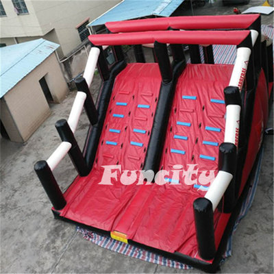 OEM / ODM Inflatable 5k Obstacle Course With PVC Tarpaulin Material