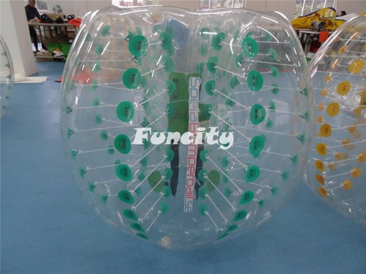 1.2m 1.5m 1.8m  PVC / TPU Custom Made Inflatable Body Zorbs for Kids and Adults
