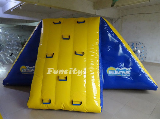 0.9mm PVC tarapaulin Commercial Inflatable Pool Toys Bouncy Water Slides For Amusement Park