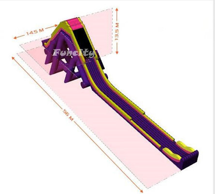 Outdoor Commercial EN 14960 Giant Adults Inflatable Hippo Water Slide For Beach