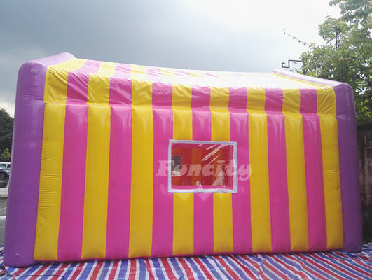 Outdoor portable commercial advertising mini inflatable camping tent for resort