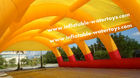 0.55mm PVC Tarpaulin Inflatable Paintball Bunker Tent for Paintball Bunker Game