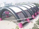 Giant 40x20m Inflatable Paintball Bunker Tent with Customized Design and LOGO