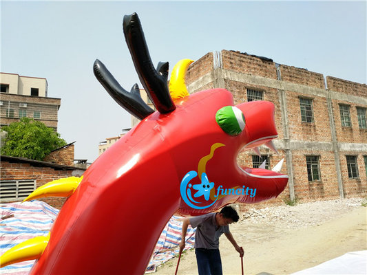 12.5mL*1.6mW inflatable dragon /Chinese Dragon  for beach use