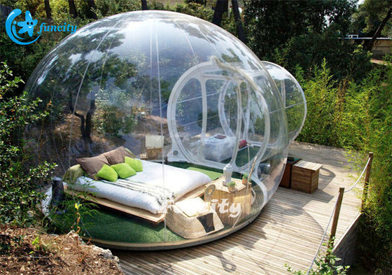 6m Diameter Size Inflatable Bubble Tent ,Inflatable Clear Bubble Tent