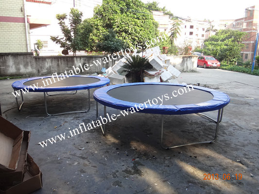 Portable PVC Colorful inflatable bossaball court games for volleyball