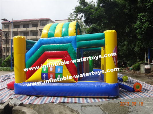 Commercial Inflatable Combo Bouncers House With PVC Tarpaulin