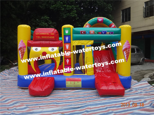 Commercial Inflatable Combo Bouncers House With PVC Tarpaulin